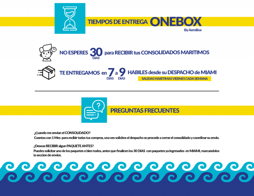 Consolidado Marítimo – ONEBOX – AEROBOX HONDURAS